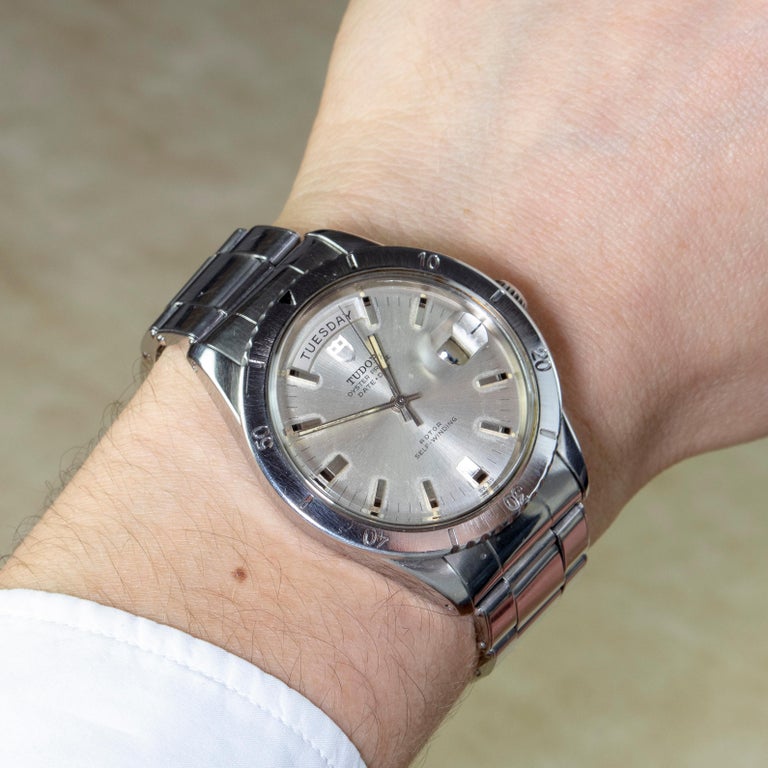 Tudor Stainless Steel Oyster Prince Date Automatic Watch, 1960s at ...