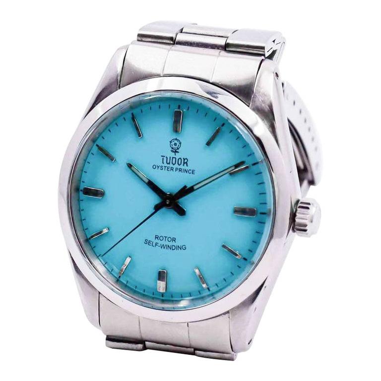 Tudor Stainless Steel with Custom Finish on the Original Dial Original ...