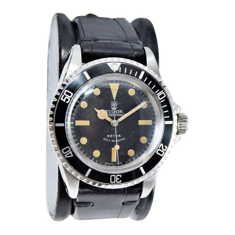 Tudor Sub Mariner Stainless Steel from 1964 with Original Dial For Sale ...