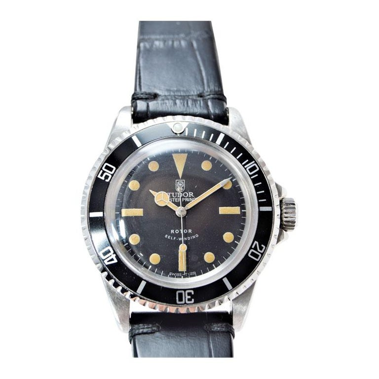 Tudor Sub Mariner Stainless Steel from 1964 with Original Dial For Sale ...