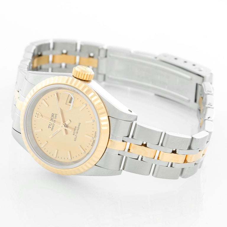 Tudor Two-Tone Princess Oysterdate Watch at 1stDibs