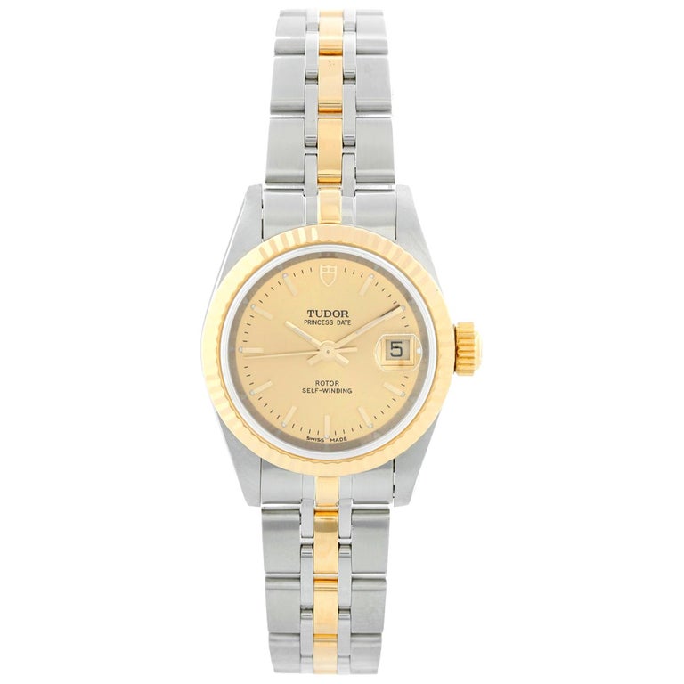 Tudor Two-Tone Princess Oysterdate Watch at 1stDibs
