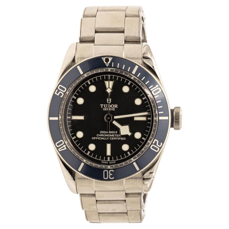 Tudor Watch Black Bay Steel For Sale at 1stDibs