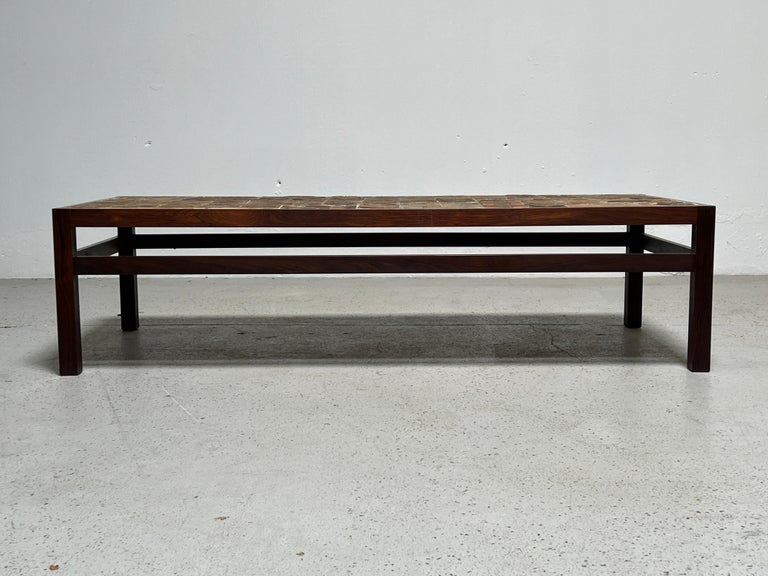 Tue Poulsen and Erik Wørtz Tile Coffee Table by Willy Beck at 1stDibs