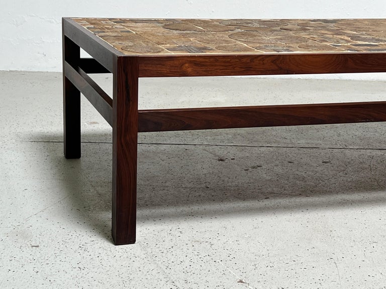 Tue Poulsen and Erik Wørtz Tile Coffee Table by Willy Beck at 1stDibs