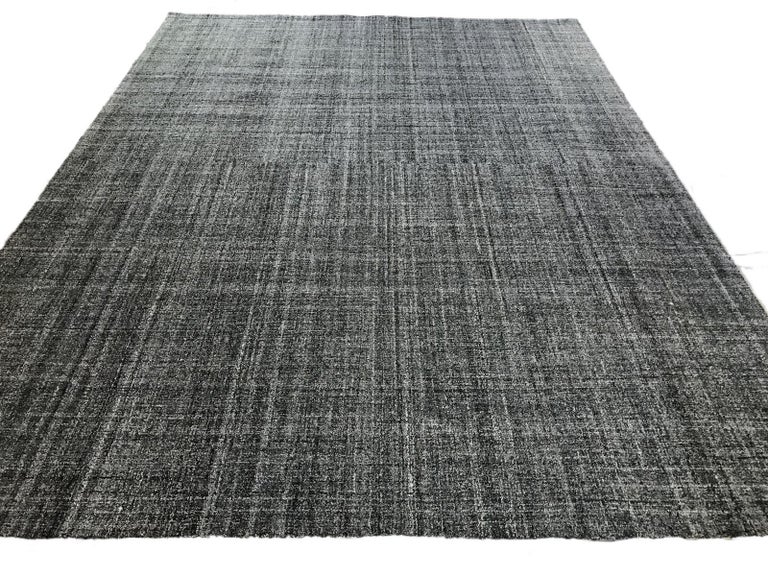 Tufted Multi-Color Wool Area Rug For Sale at 1stDibs