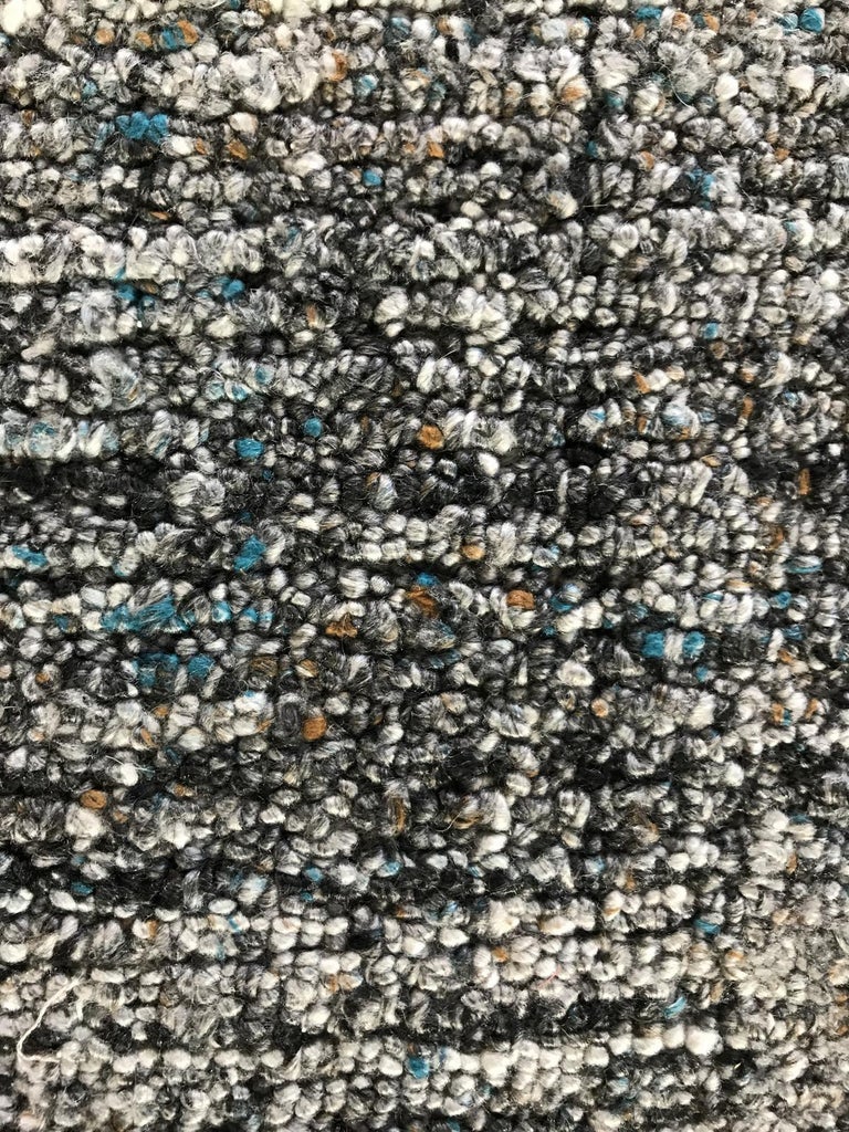 Tufted Multi-Color Wool Area Rug For Sale at 1stDibs