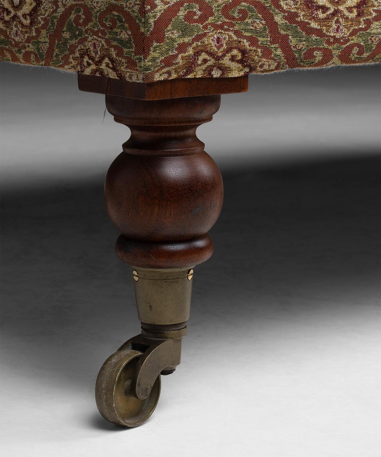 Tufted Ottoman, England circa 1890 For Sale at 1stDibs