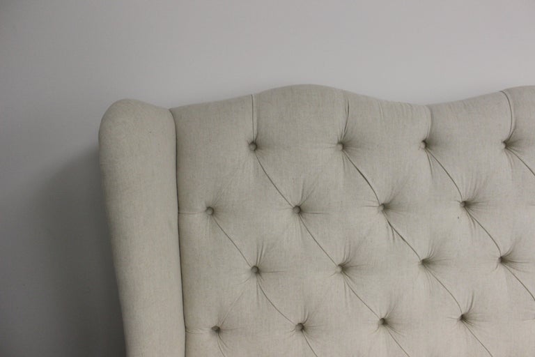 Tufted Wing Back Sofa For Sale at 1stDibs | wing back couch, winged ...