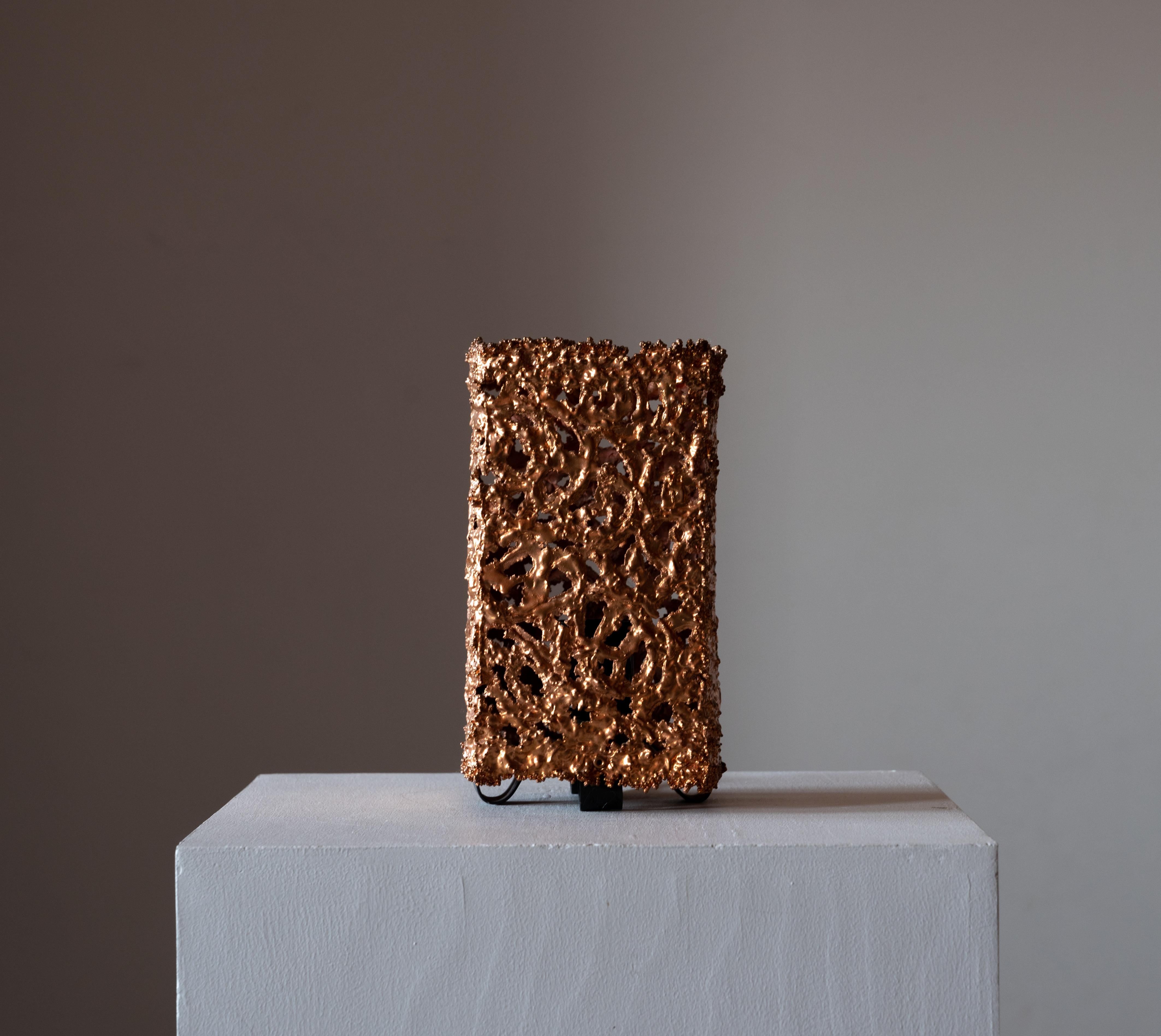 Tukiainen Aimo Ossi Kalevi, Table Lamp, Copper, Oy Moonlight Ltd ...