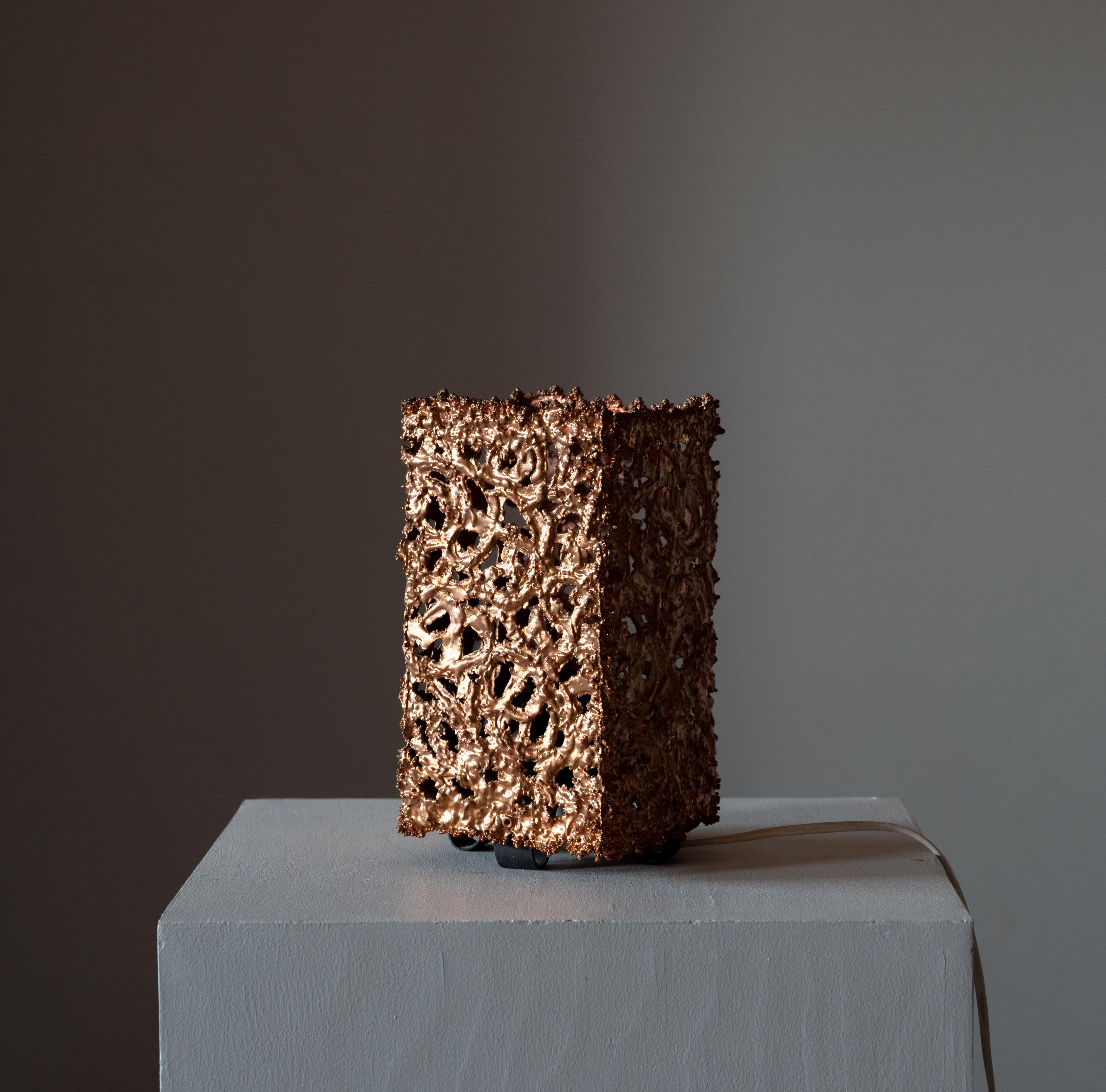 Tukiainen Aimo Ossi Kalevi, Table Lamp, Copper, Oy Moonlight Ltd ...