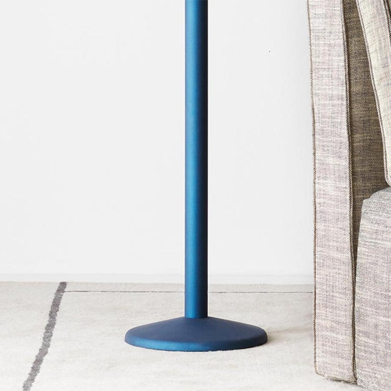 Tulipe Blue Floor Lamp For Sale at 1stDibs