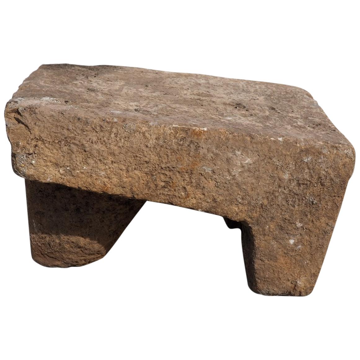 Tulum Large Antique Metate De Piedra, 19th Century For Sale at 1stDibs