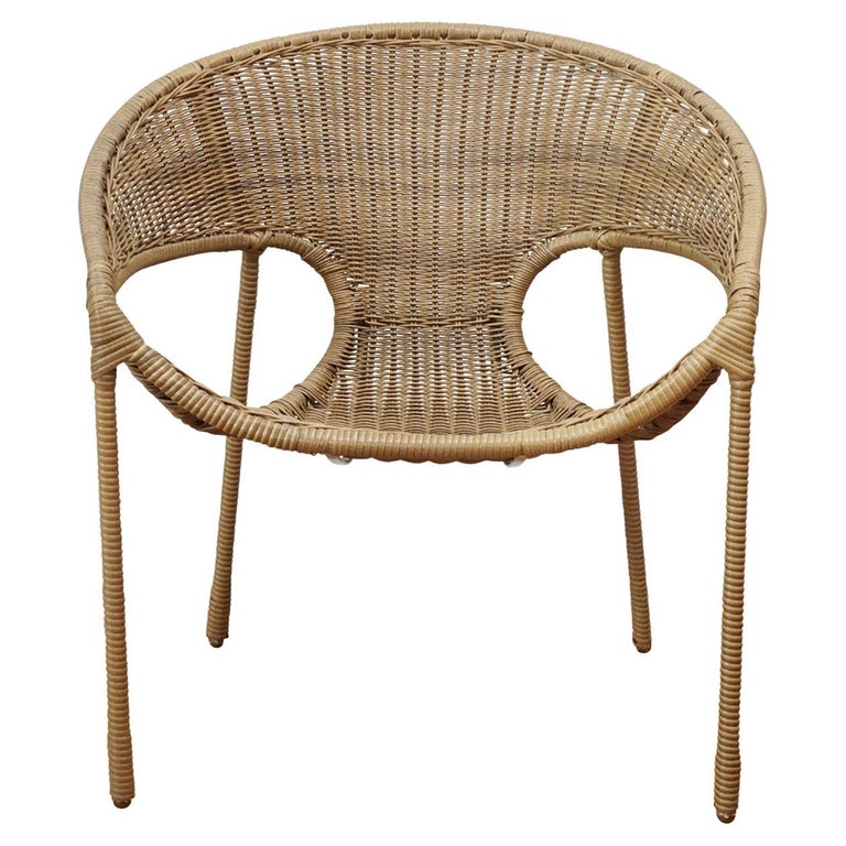 Tulum Outdoor Woven Dining Chair For Sale at 1stDibs