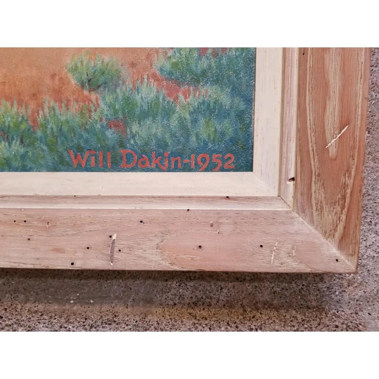 Tumacacori Mission Painting by William Norris Dakin For Sale at 1stDibs