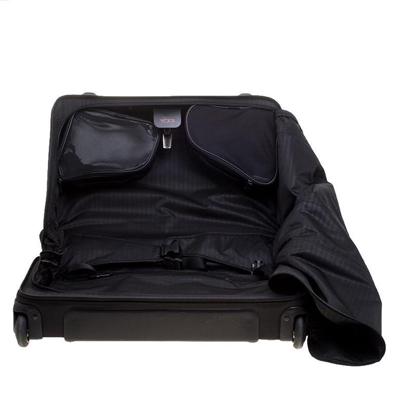 Tumi Black Ballistic Nylon 2 Wheeled Carry-on Alpha Garment Bag For ...