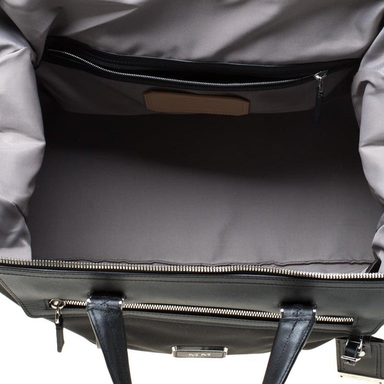 TUMI Black Nylon and Leather Anderson Duffle Bag For Sale at 1stDibs