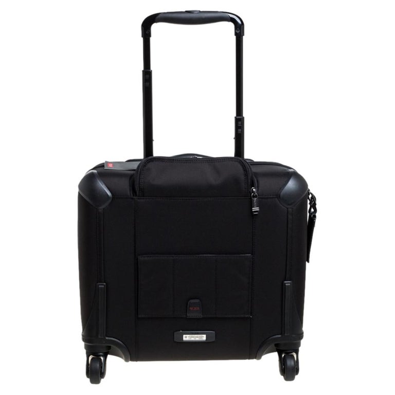 TUMI Black Nylon Gen 4.2 4 Wheeled Compact Carry On Luggage at 1stDibs