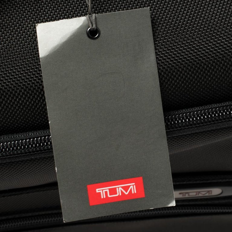 TUMI Black Nylon Gen 4.2 4 Wheeled Compact Carry On Luggage at 1stDibs