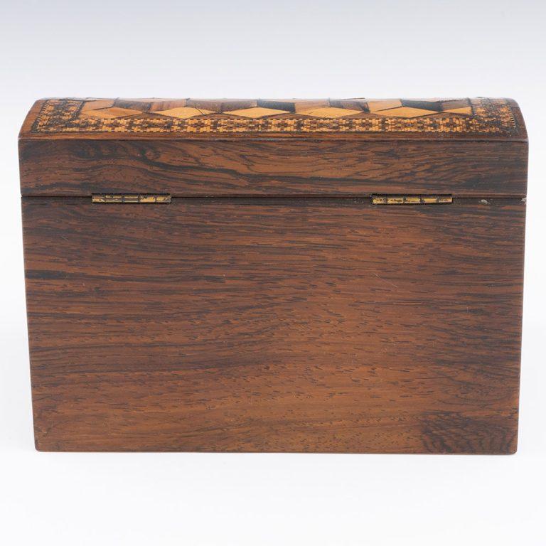 Tunbridge Ware Stationery Box by William Upton c1860 For Sale at 1stDibs