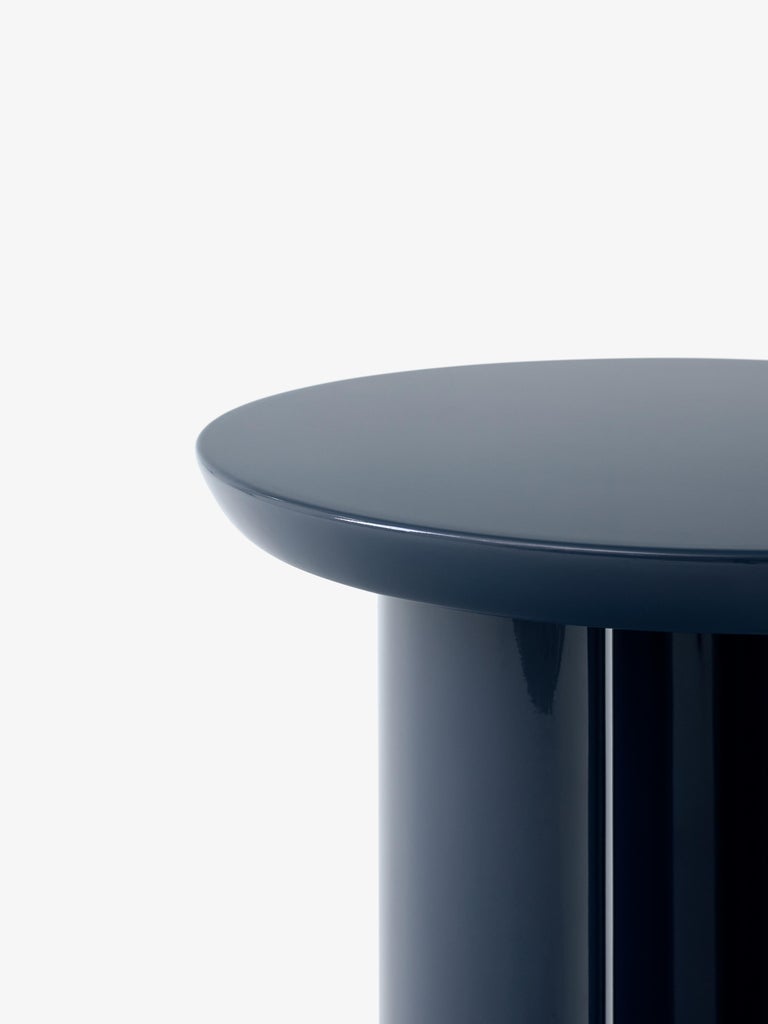 Tung JA3, Steel Blue Side Table, by John Astbury for &Tradition For ...