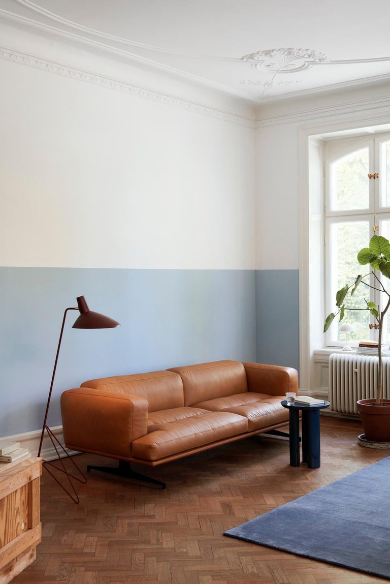 Tung JA3, Steel Blue Side Table, by John Astbury for &Tradition For ...