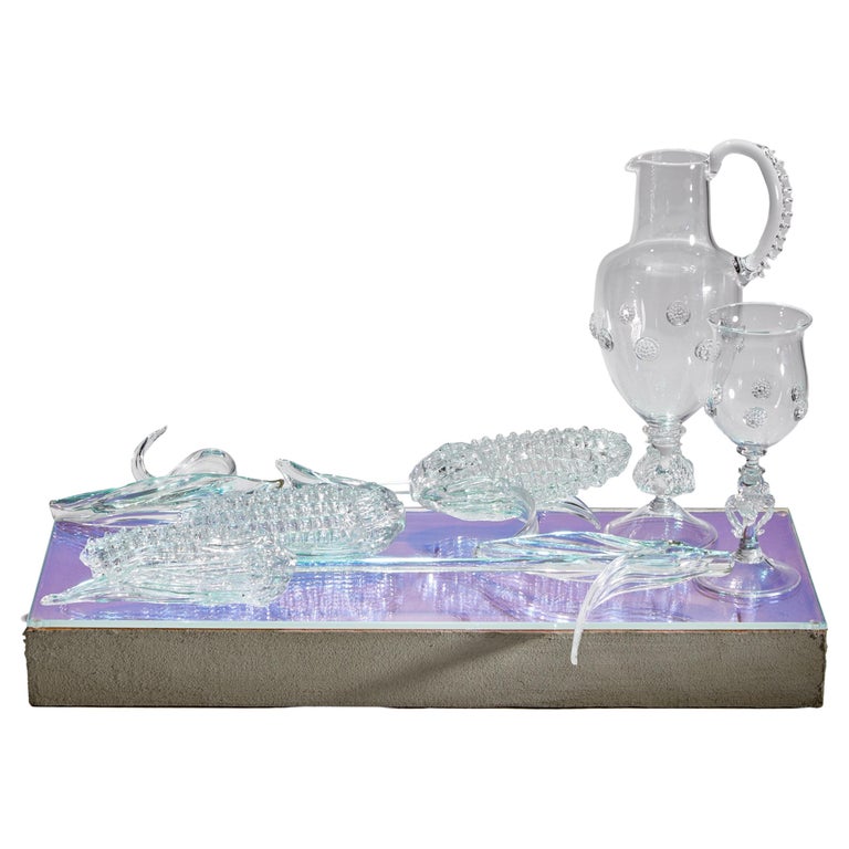 Turf - Harvest, a Glass Still Life Installation Art Work by Elliot ...