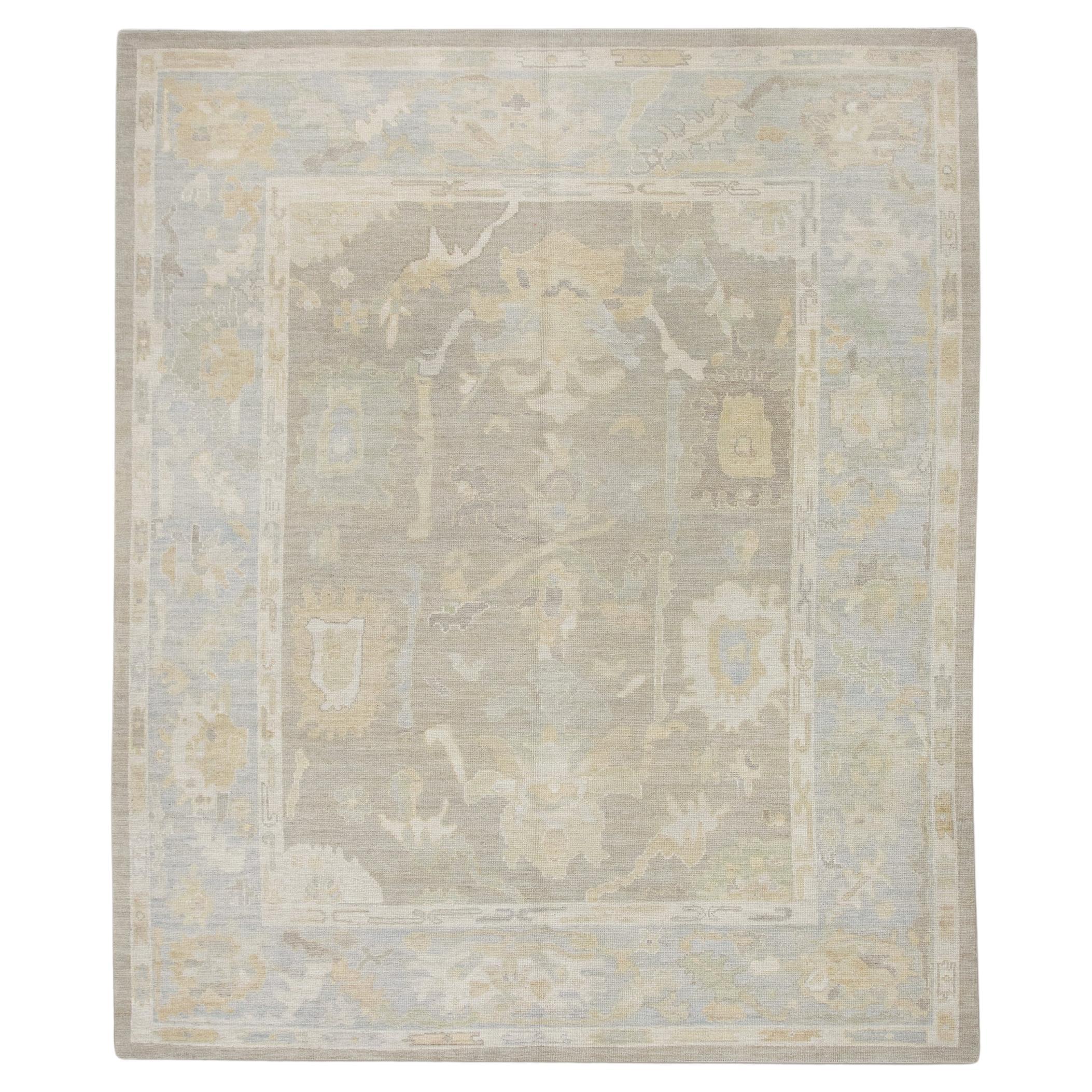 Turkish Oushak Rug For Sale at 1stDibs