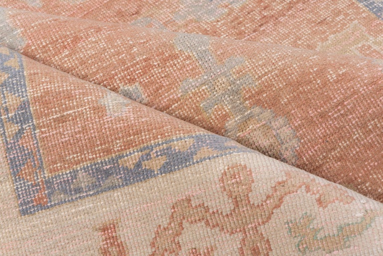 Turkish Oushak Rug, Pastel Colors For Sale at 1stDibs