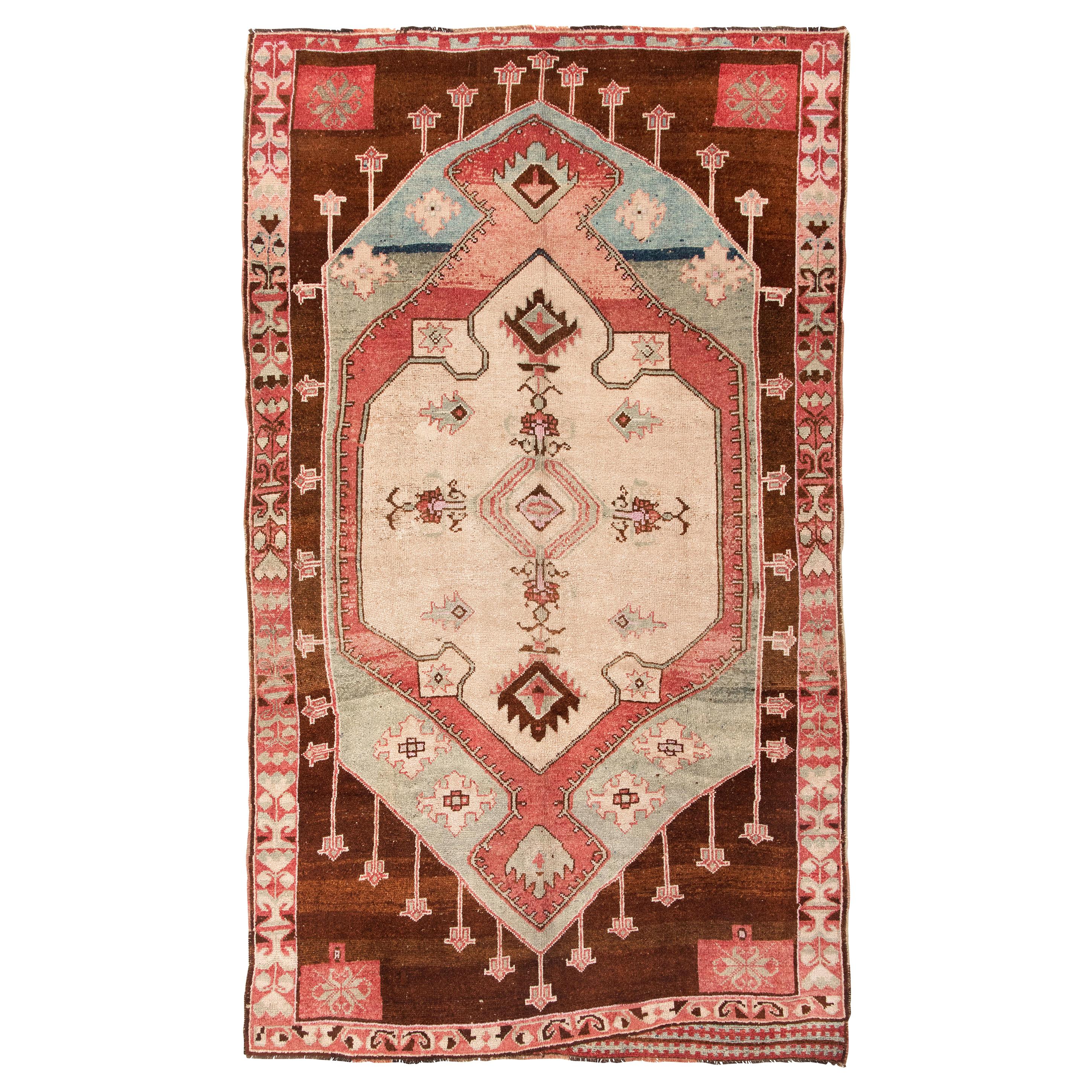 Turkish Kilim Antique Rug, circa Early 1900s For Sale at 1stDibs