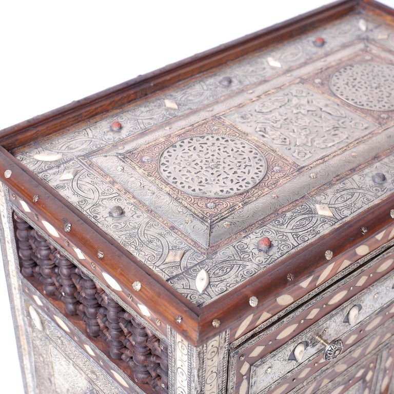 Turkish Two-Door Chest at 1stDibs