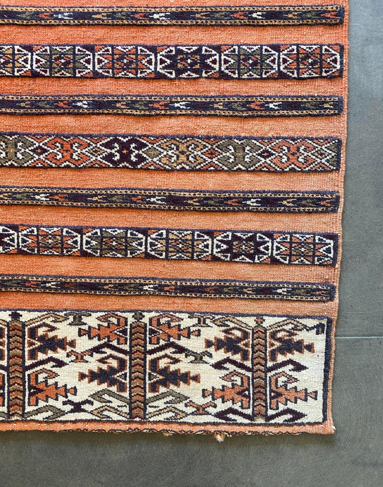 Turkmenistan Yomud Tribal Rug, Early 20th Century For Sale at 1stDibs