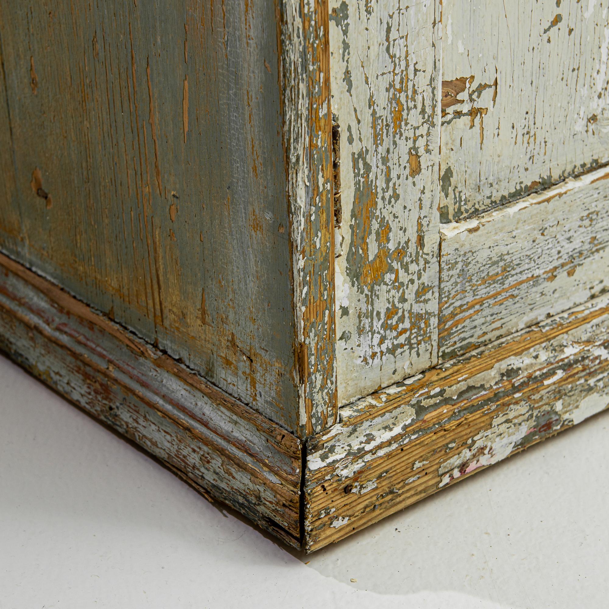 Turn of the Century Central European Patinated Wooden Buffet For Sale ...