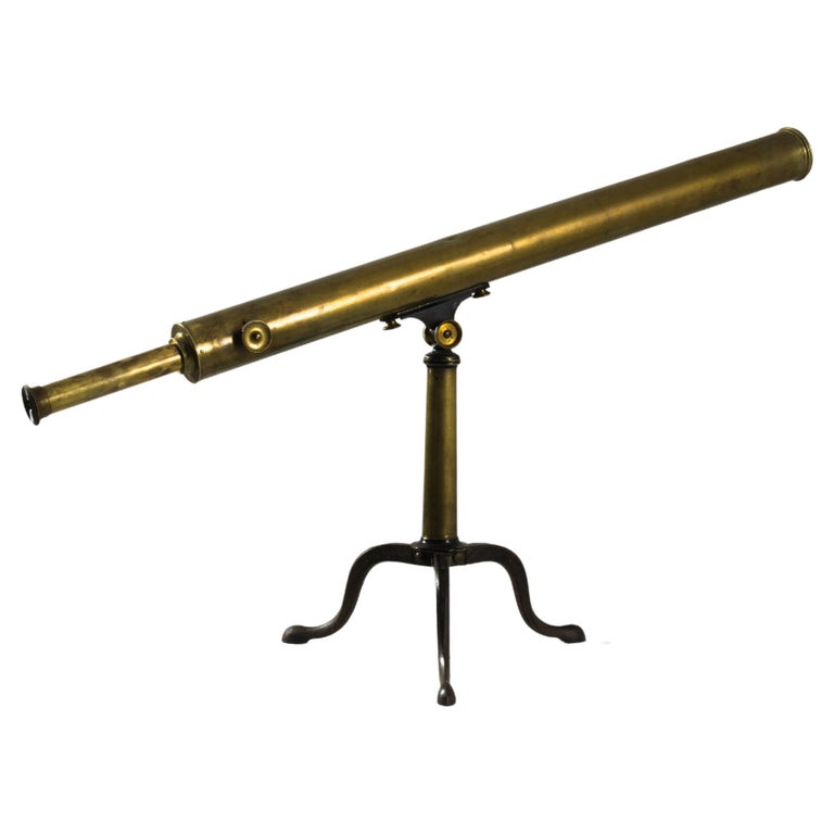 Turn of the Century European Brass Telescope For Sale at 1stDibs