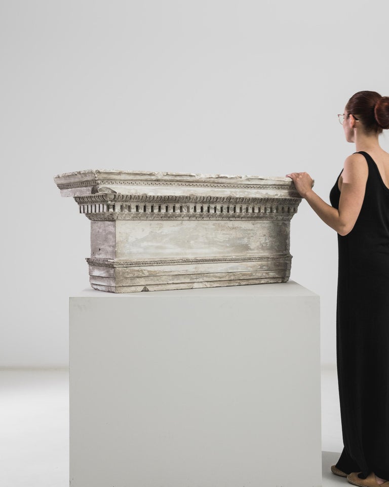 Turn of the Century French Architectural Plaster Plinth For Sale at 1stDibs