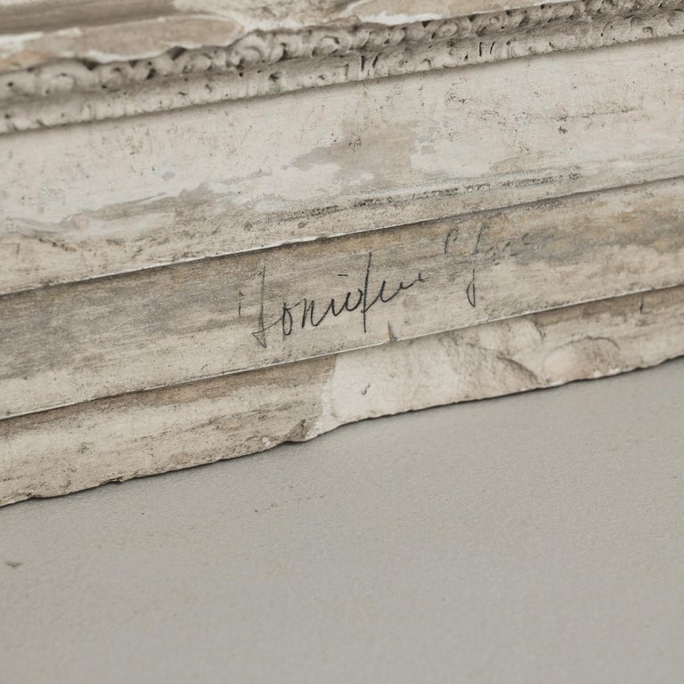 Turn of the Century French Architectural Plaster Plinth For Sale at 1stDibs