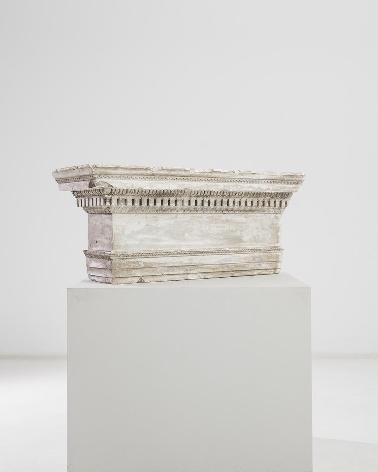 Turn of the Century French Architectural Plaster Plinth For Sale at 1stDibs
