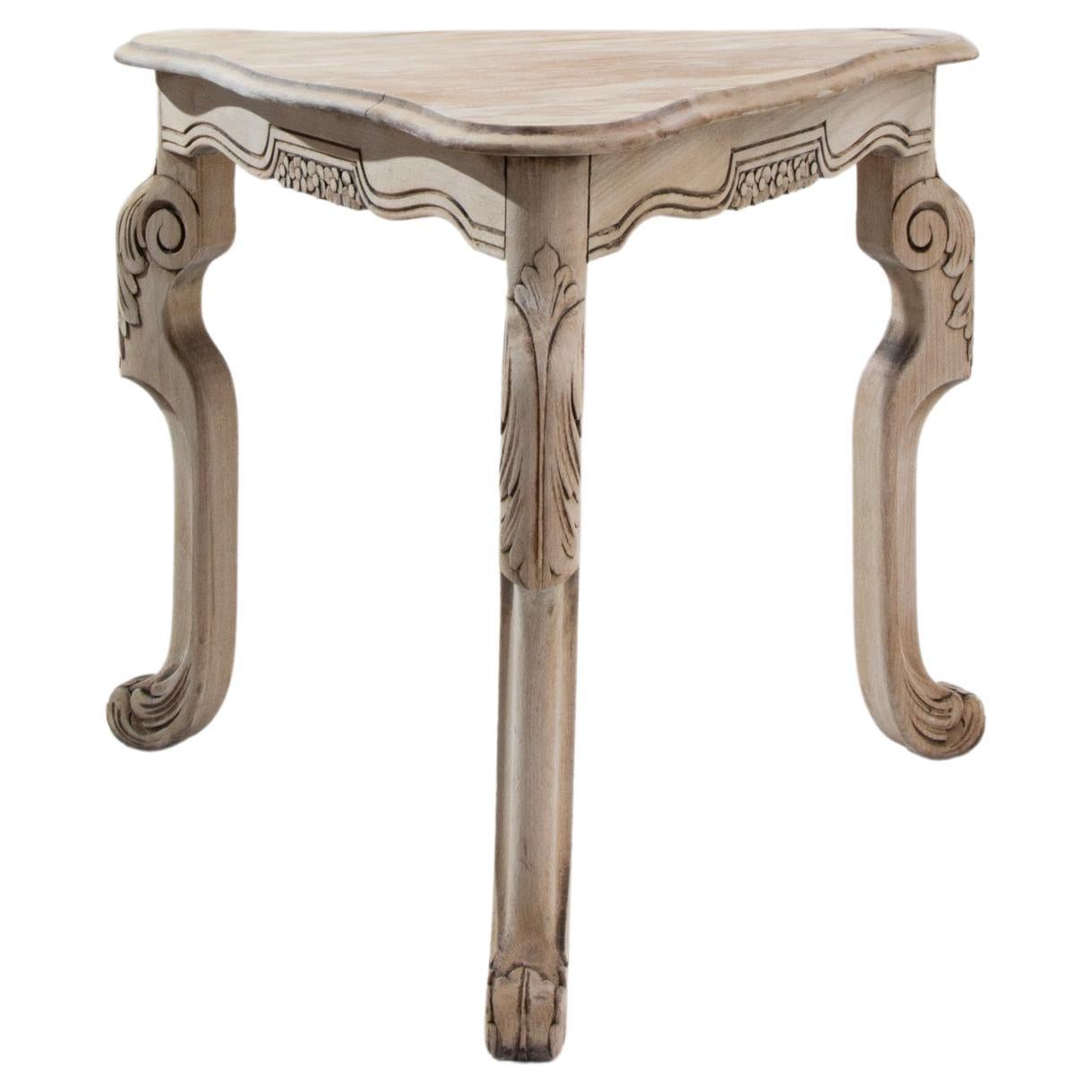 Turn of the Century French Oak Side Table For Sale at 1stDibs