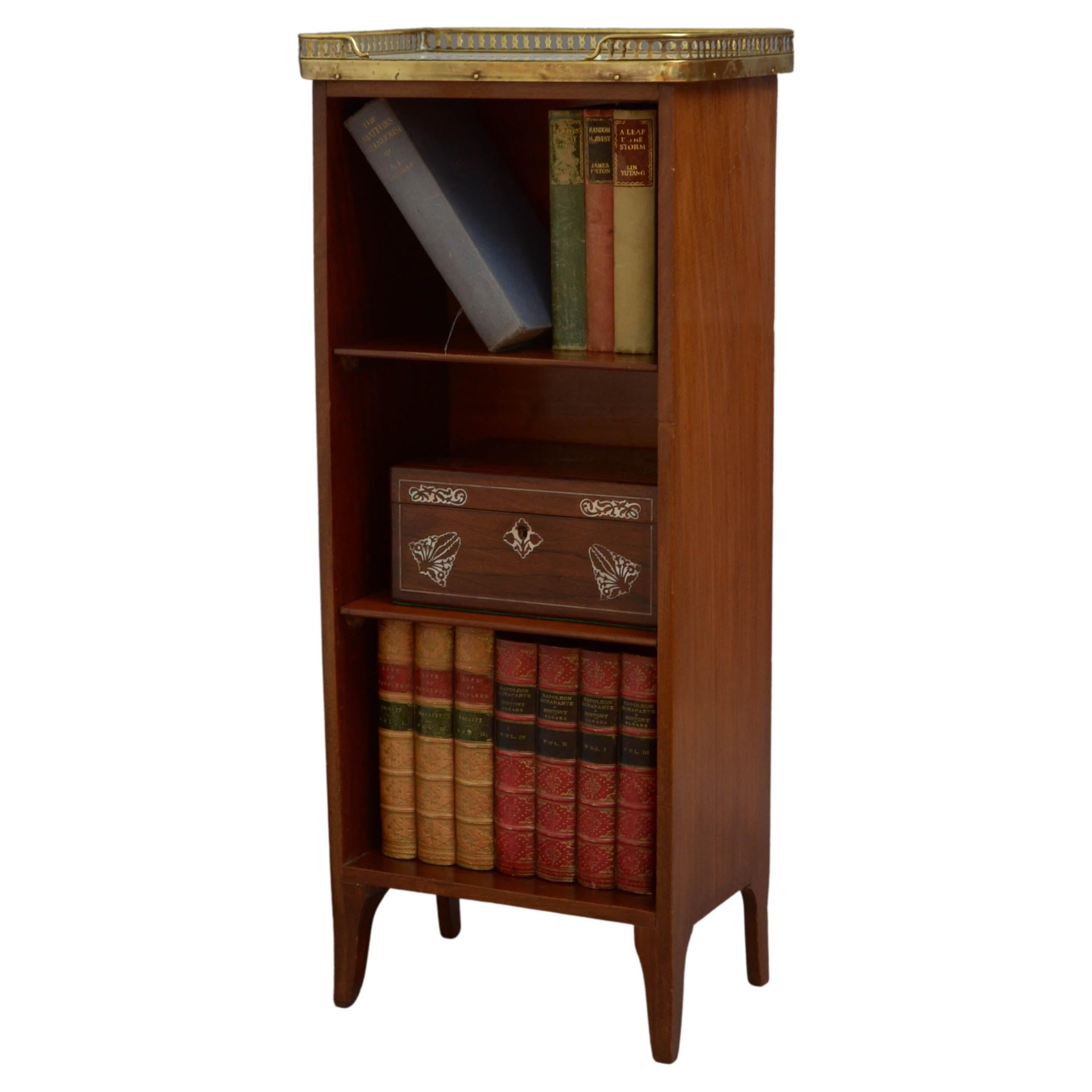 Turn of the Century French Bookcase in Mahogany at 1stDibs