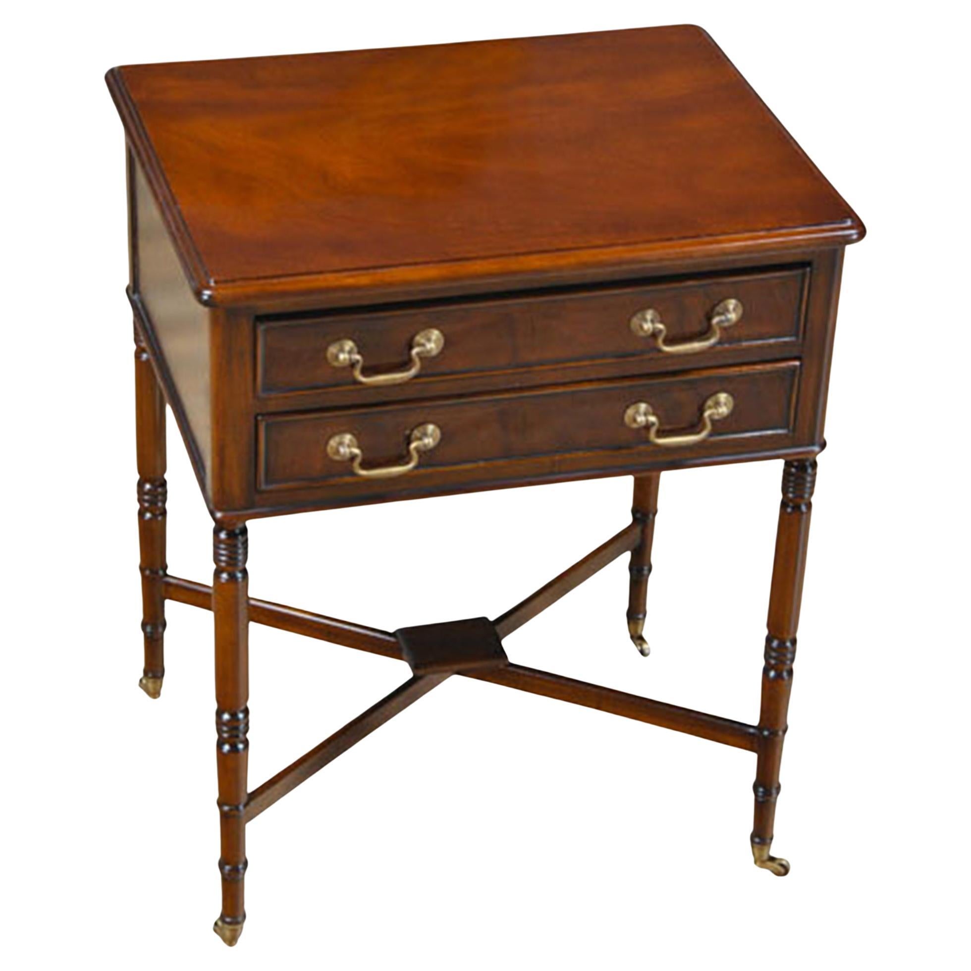 Turned Leg Table For Sale at 1stDibs