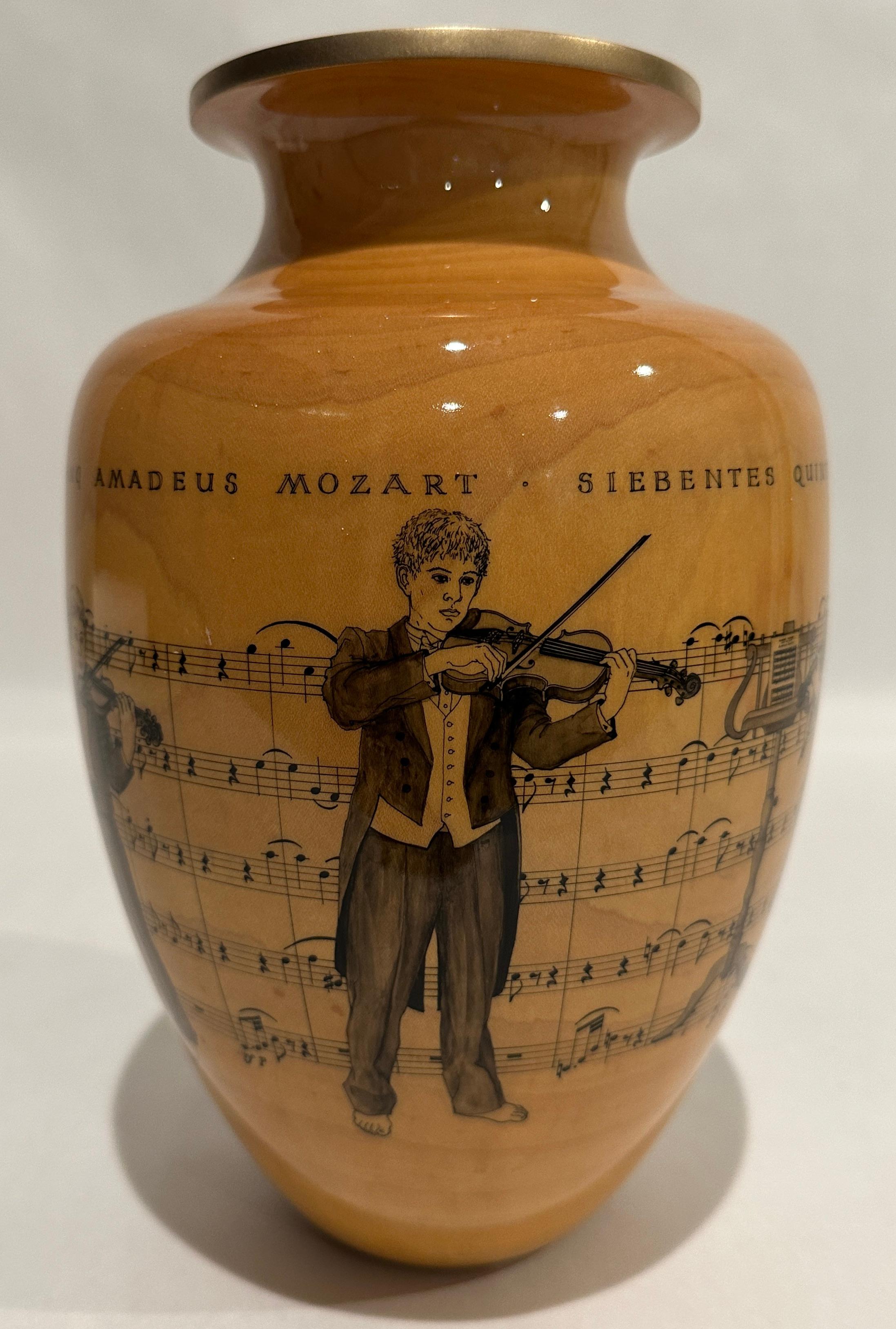 Turned Maple Wood Art Vase, Steve Sinner, Signed at 1stDibs