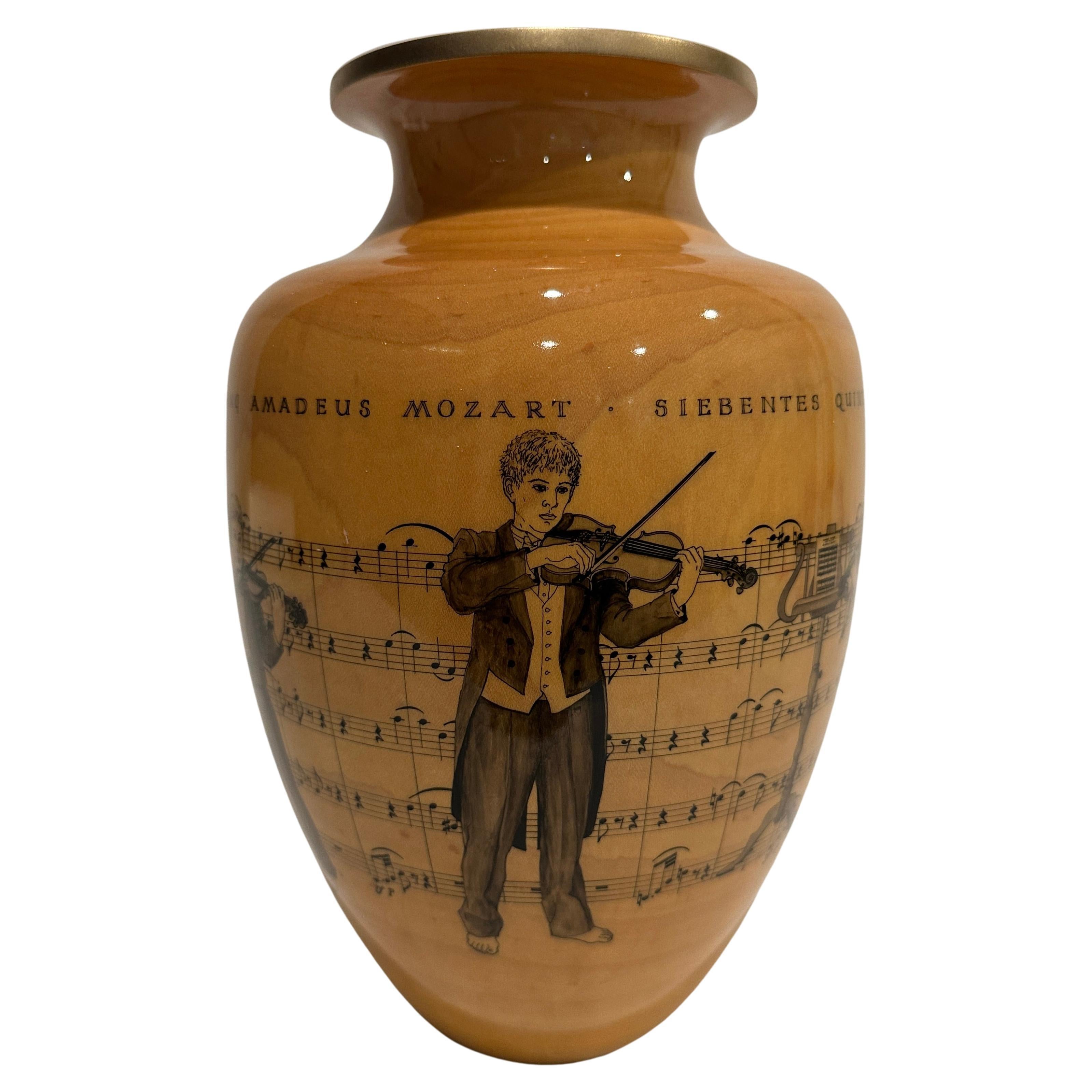 Turned Maple Wood Art Vase, Steve Sinner, Signed at 1stDibs