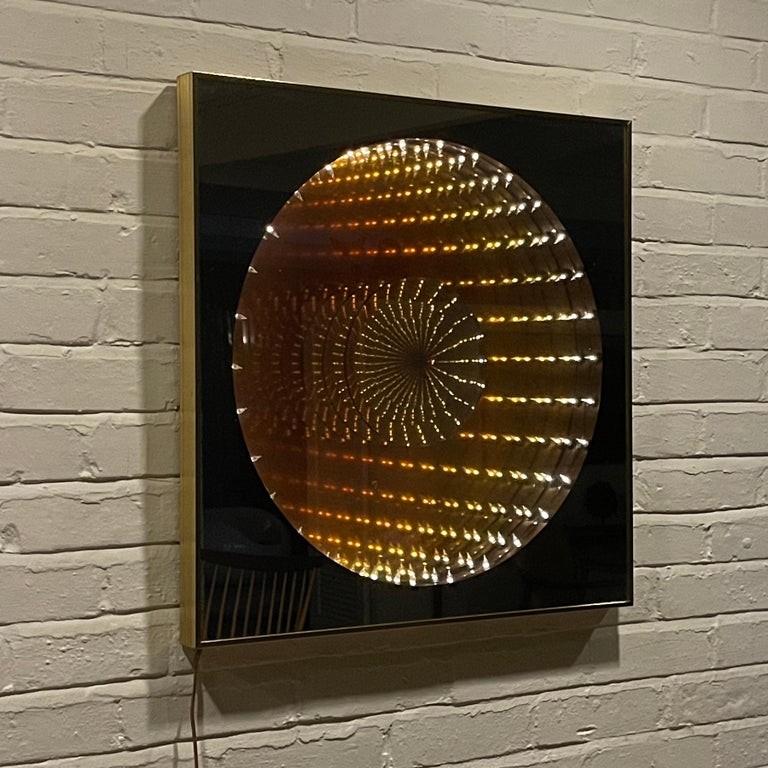 Turner Infinity Mirror at 1stDibs | turner mirror