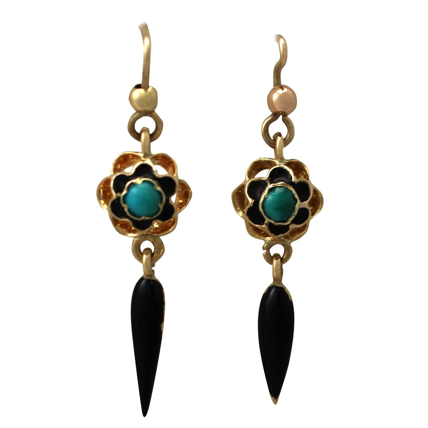 Victorian Dangle Earrings - 292 For Sale at 1stdibs