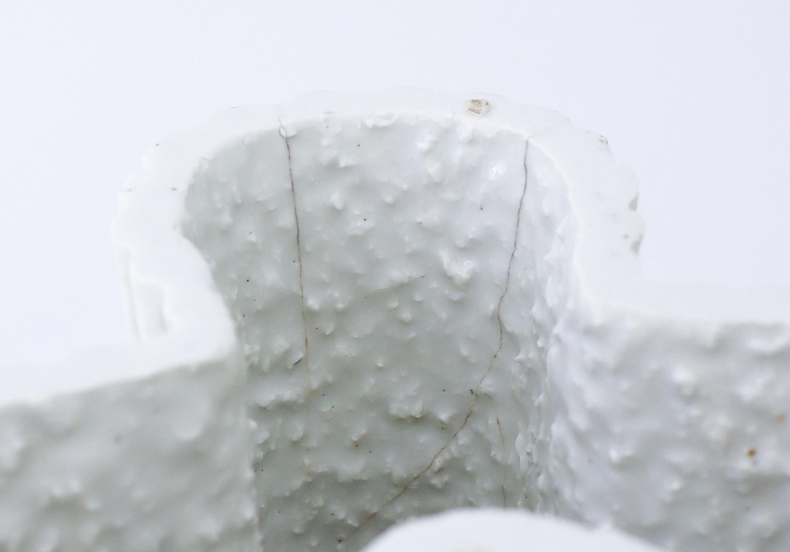 White Stoneware Vase Gunnar Nylund, Rörstrand, Scandinavian Midcentury ...