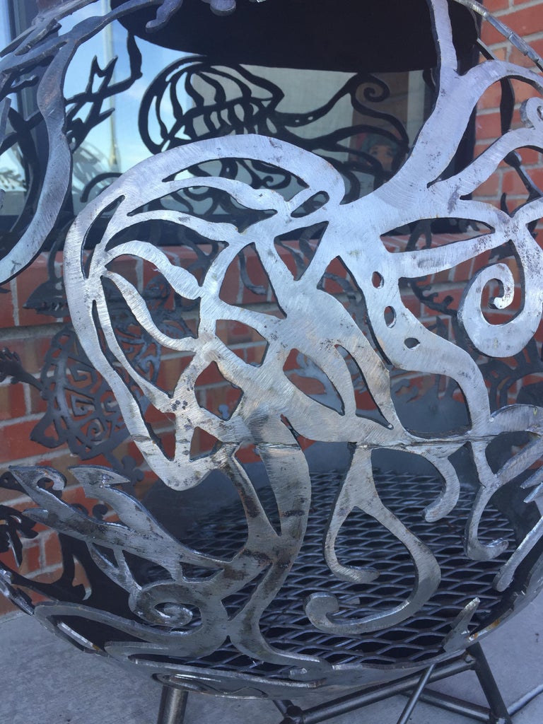 Turtle Play Fireball Fire Pit at 1stDibs