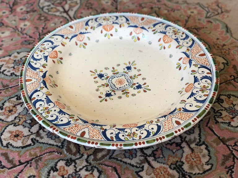Tuscan Big Ceramic Handmade Plate "Ceramica Artistica" San Gimignano ...