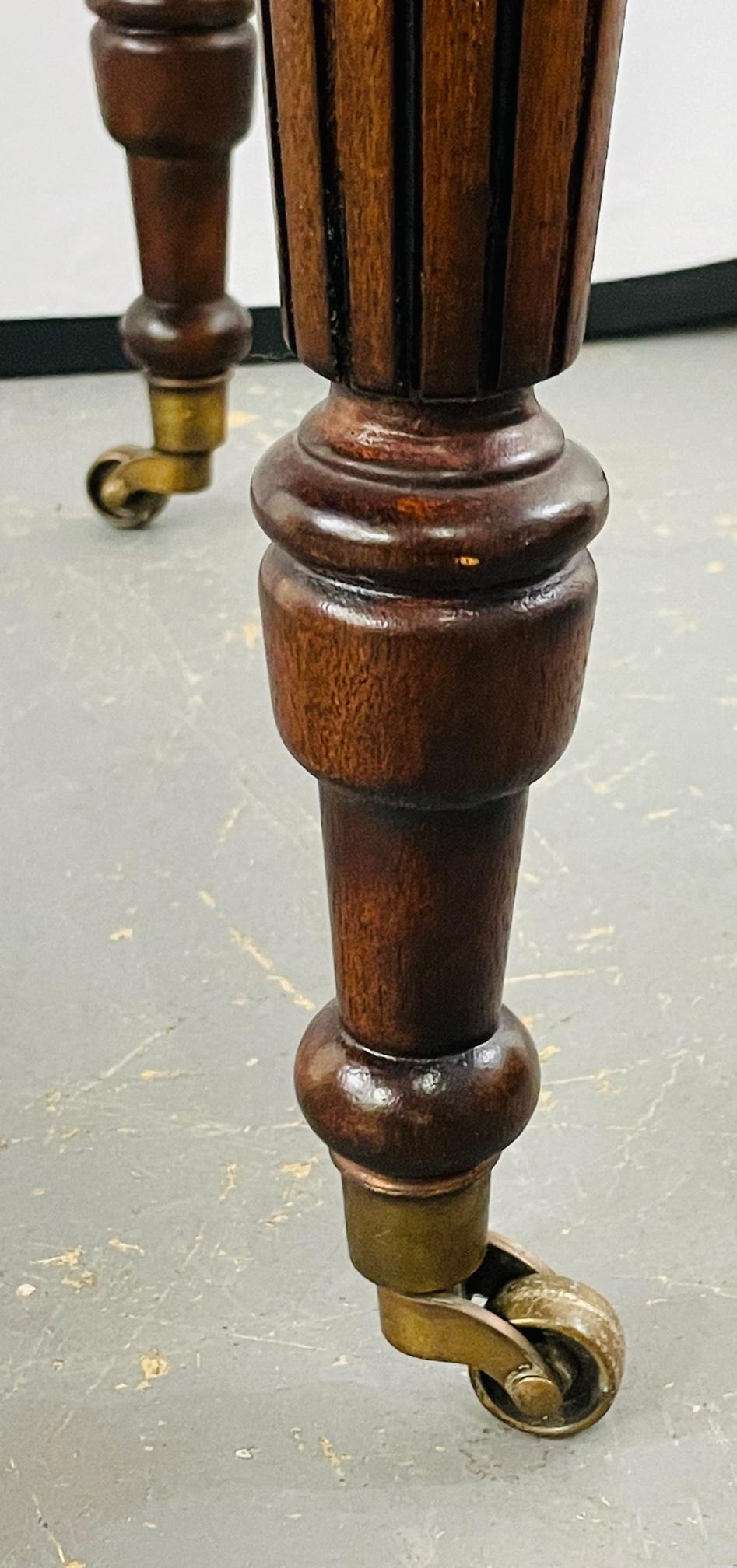 Tuscany Marquetry End Table with Casters by Ethan Allen at 1stDibs ...