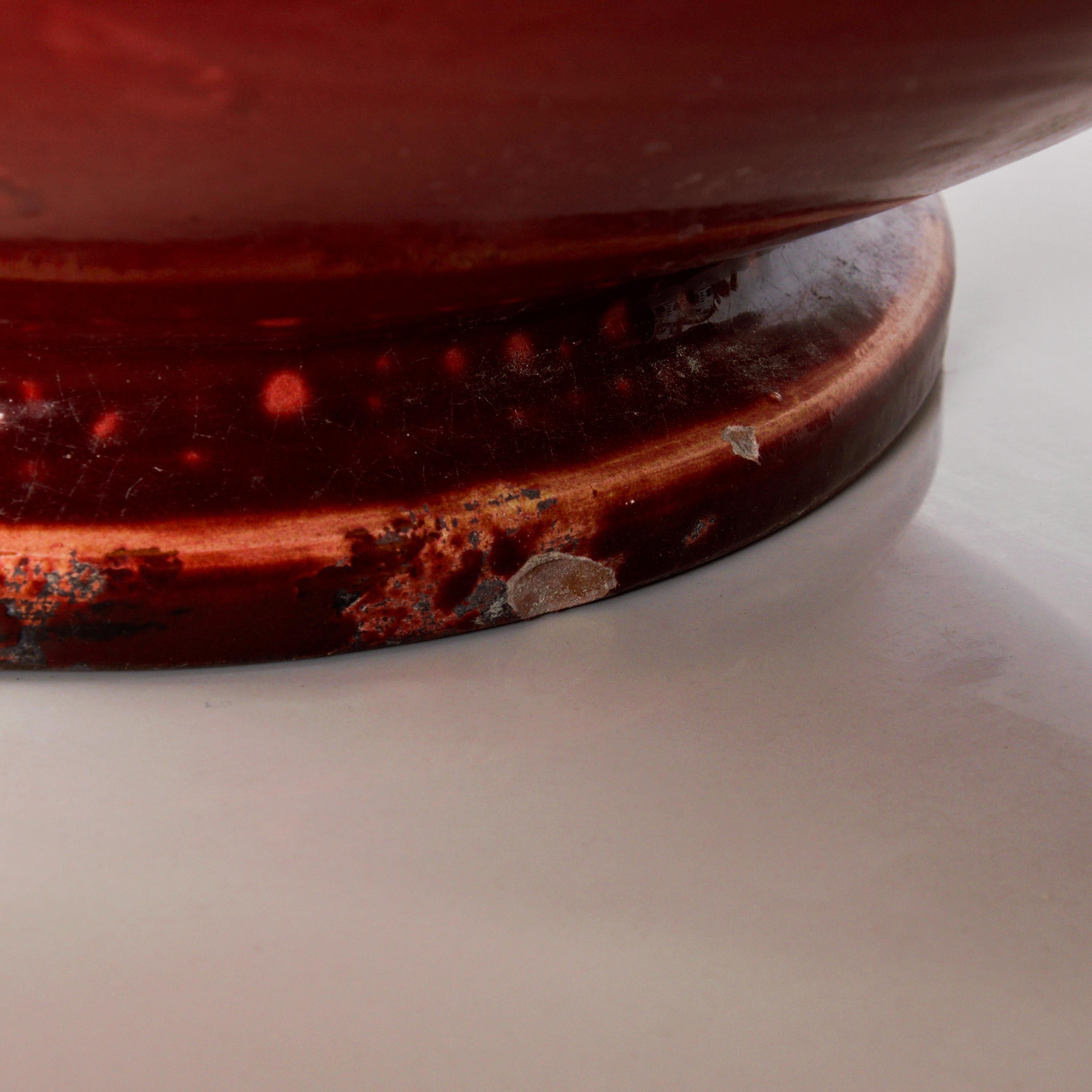 Tuscany Fortunata Red Pottery Large Bowl Made in Italy For Sale at ...