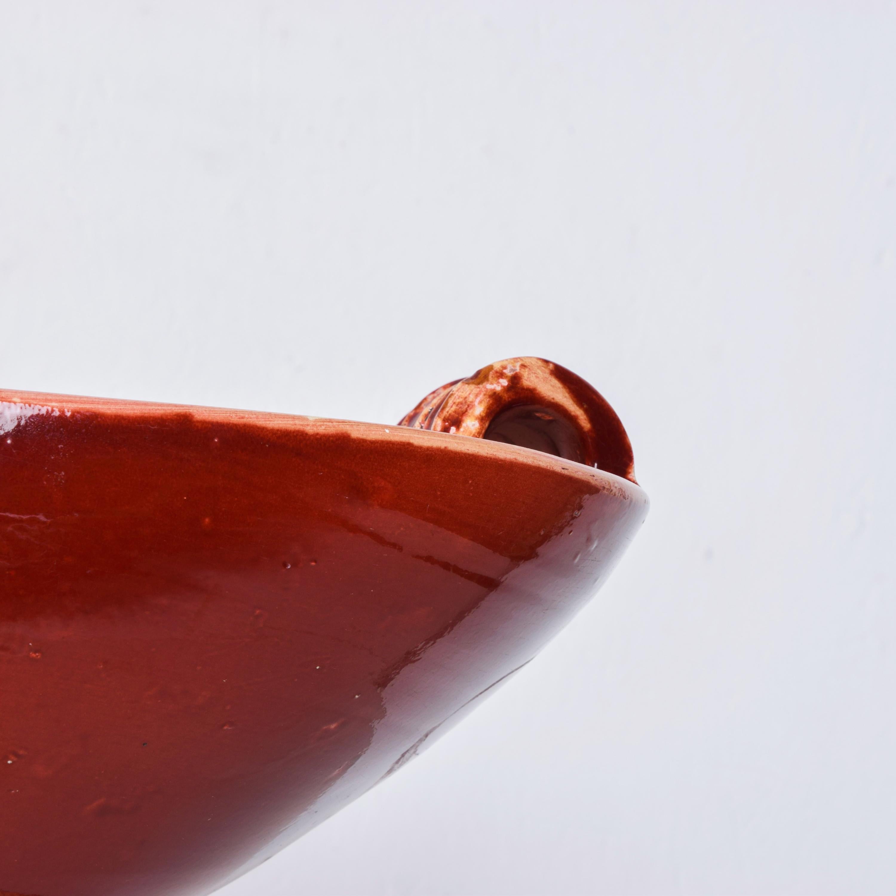 Tuscany Fortunata Red Pottery Large Bowl Made in Italy For Sale at ...
